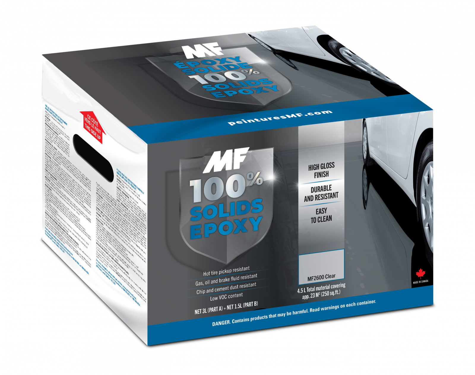 Époxy 100% solide100% Solids Epoxy MF2600 Clear | MF Paints