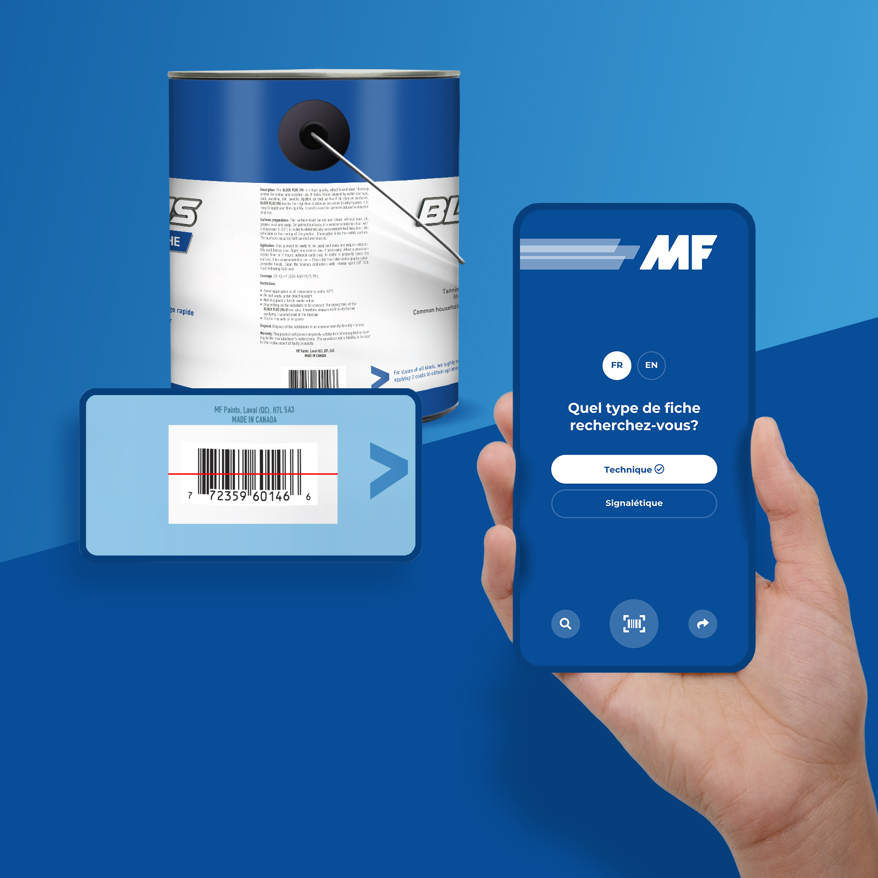 Download our new application | MF Paints