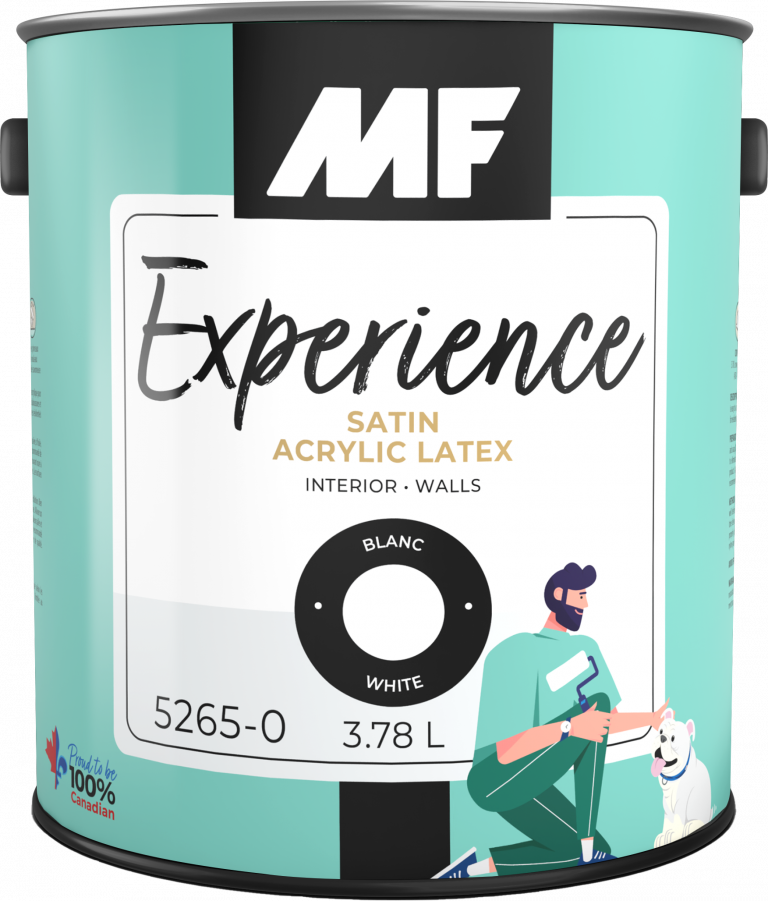 Latex Paint Satin Finish Experience 5265 | MF Paints
